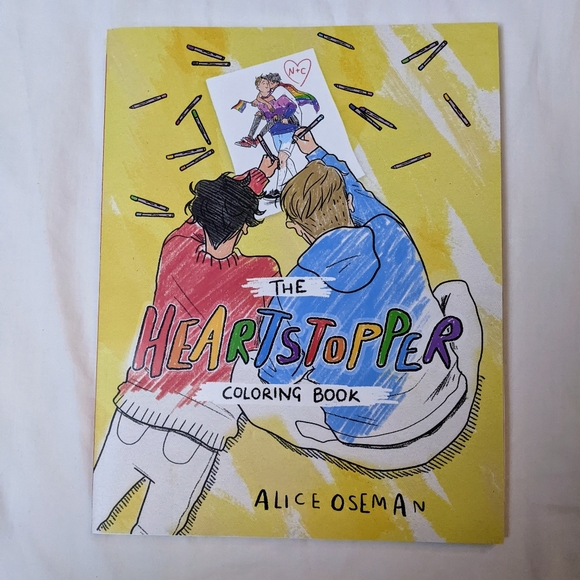 Scholastic | Other | The Heartstopper Coloring Book | Poshmark